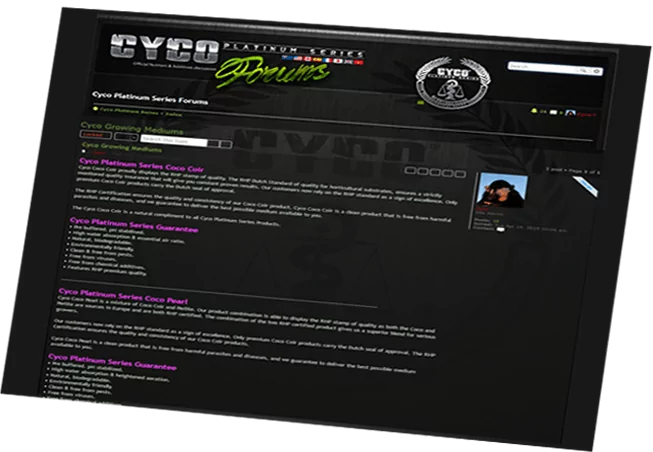 Cyco Flower Chart | Best Flower Site